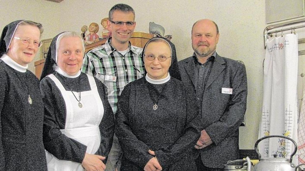 Abschied von Schwester Ursula und Konrada