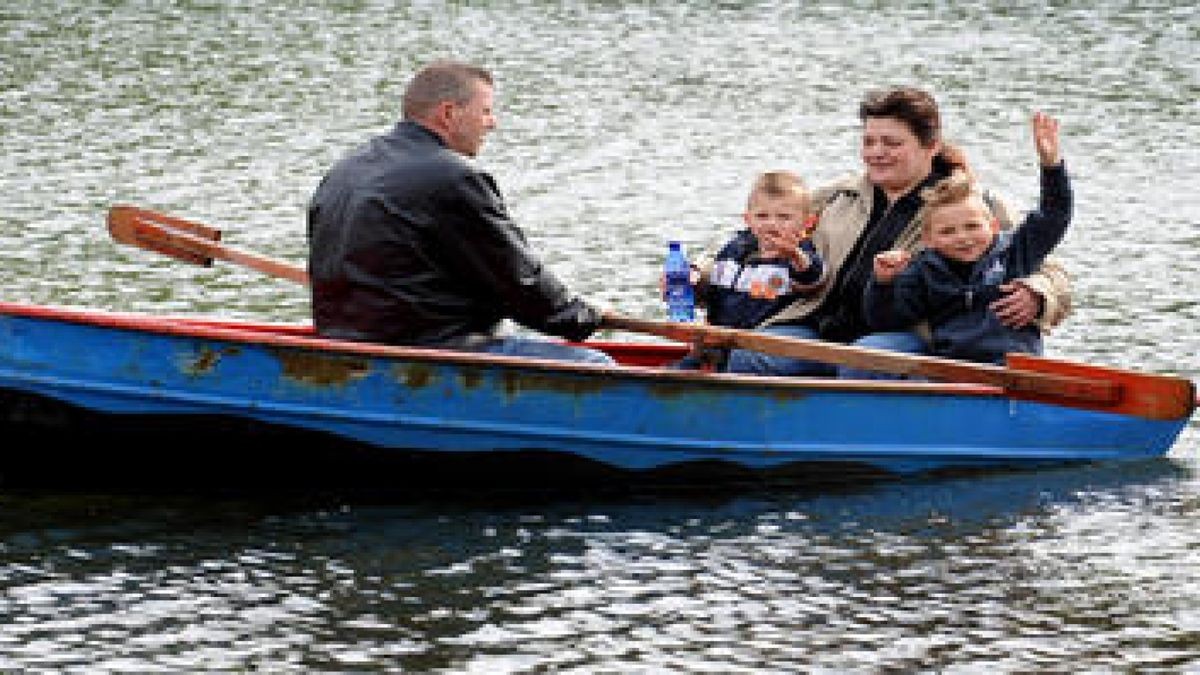 Eine Bootsfahrt, die ist lustig