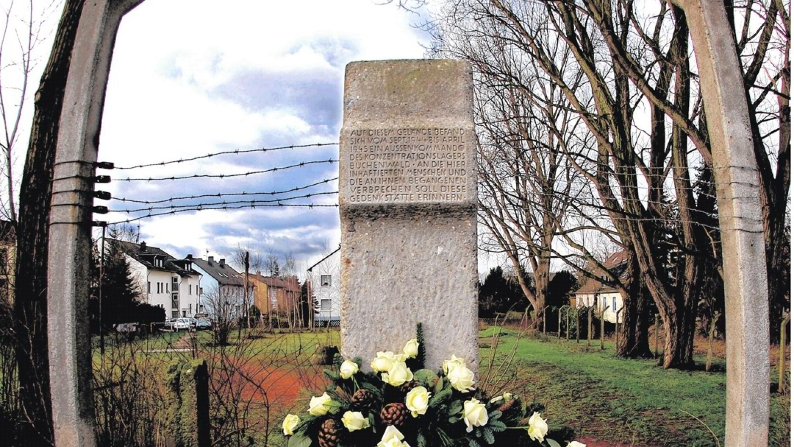 Mahnmal soll auf die KZ-Gedenkstätte