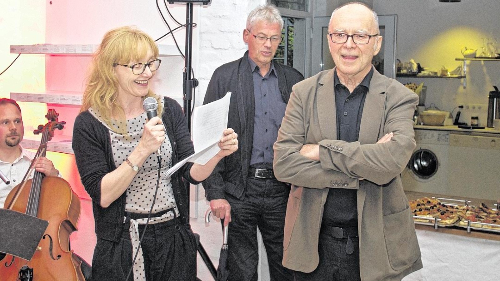 Michael Schumann zeigt Malerei für Betrachter und Hörer