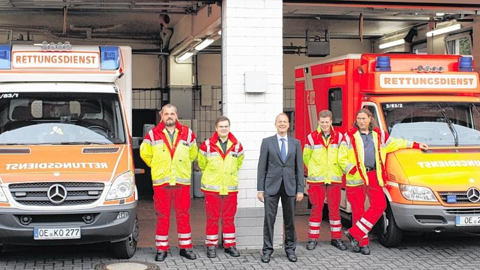 Neues Fahrzeug: Rettungswache Finnentrop aufgewertet