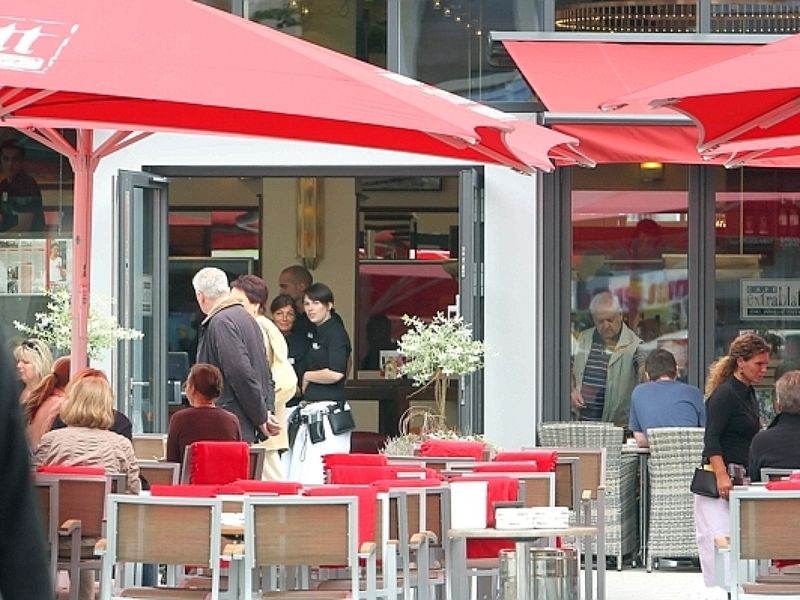 Café Extrablatt ist eröffnet