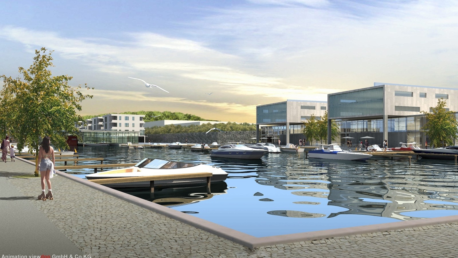 Stadt stellt Ultimatum für Hafen-Projekt Marina Essen