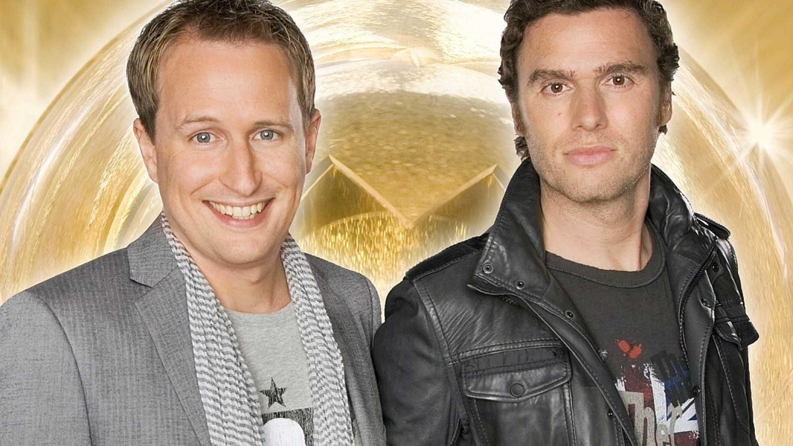 Eins Live Moderatoren eröffnen den Weihnachtsmarkt