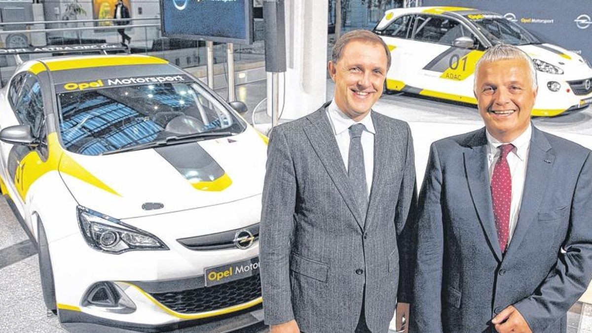 Opel mit Adam im Motorsport