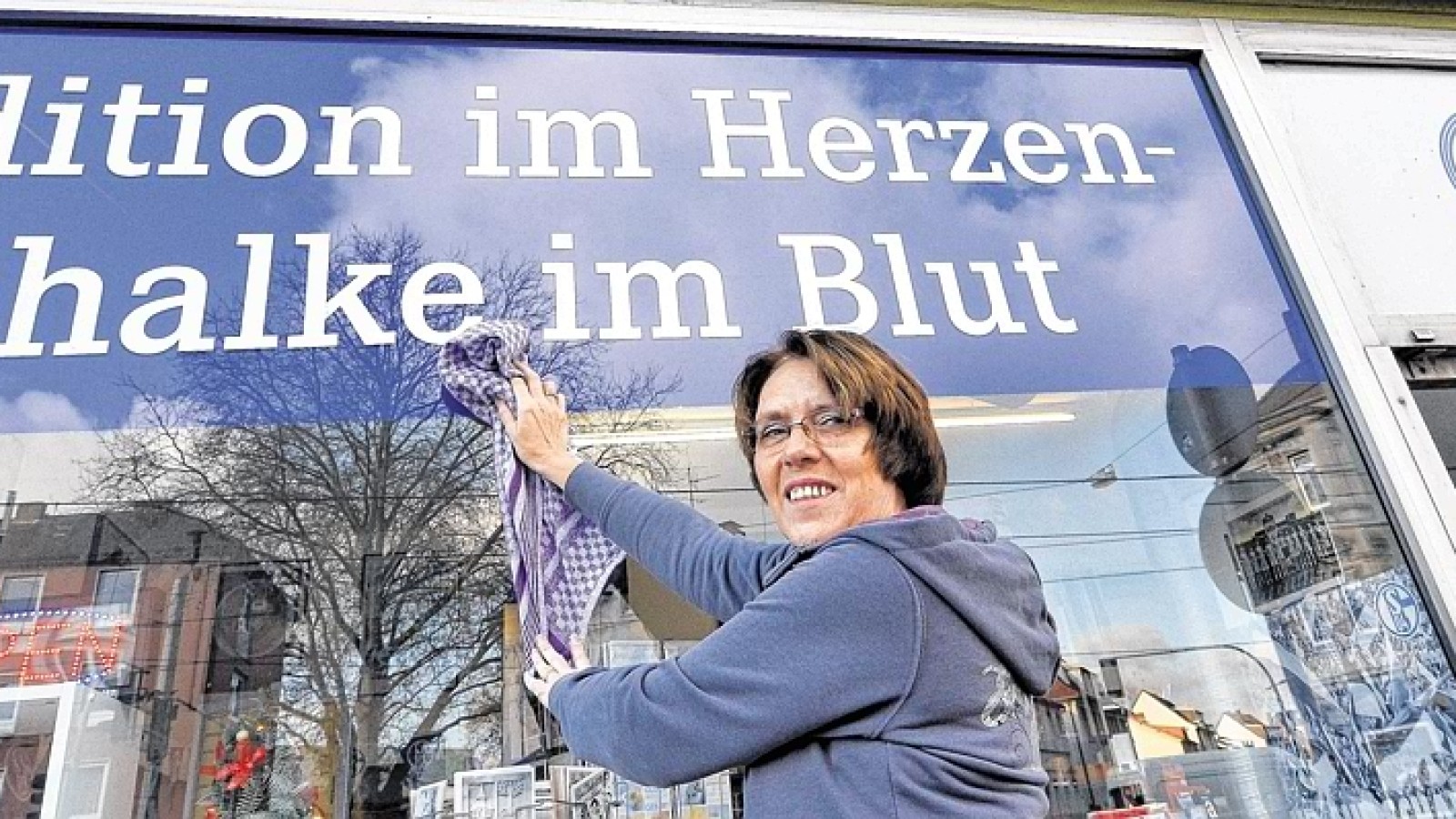 Schalke 04 - im Tabaklädchen von Ernst Kuzorra und Stan Libuda