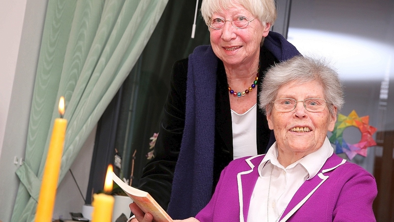 Seniorinnen und Behinderte leben auf Christopherus-Hof zusammen