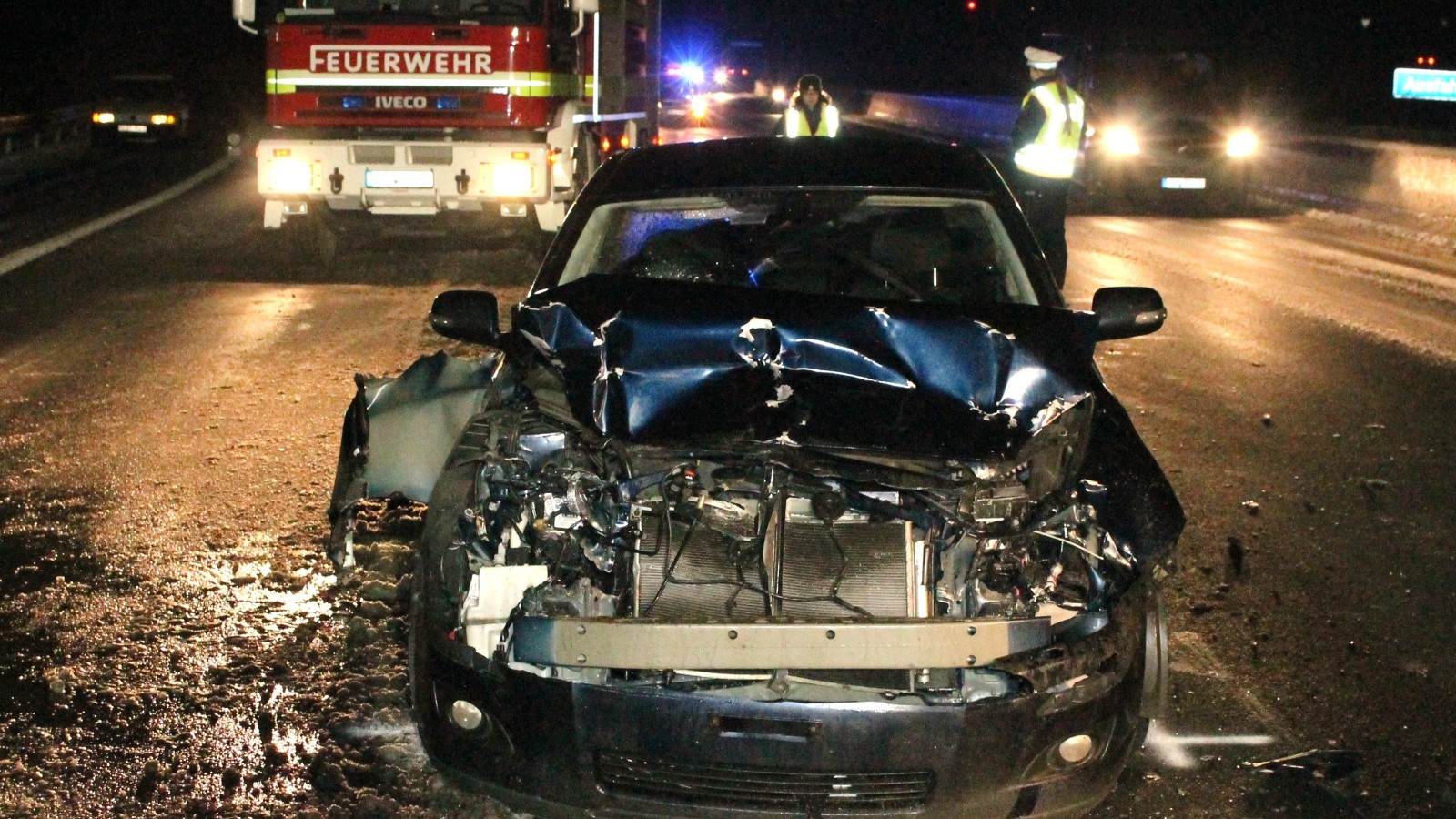 Schwerer Unfall auf der A 42 bei Castrop-Rauxel
