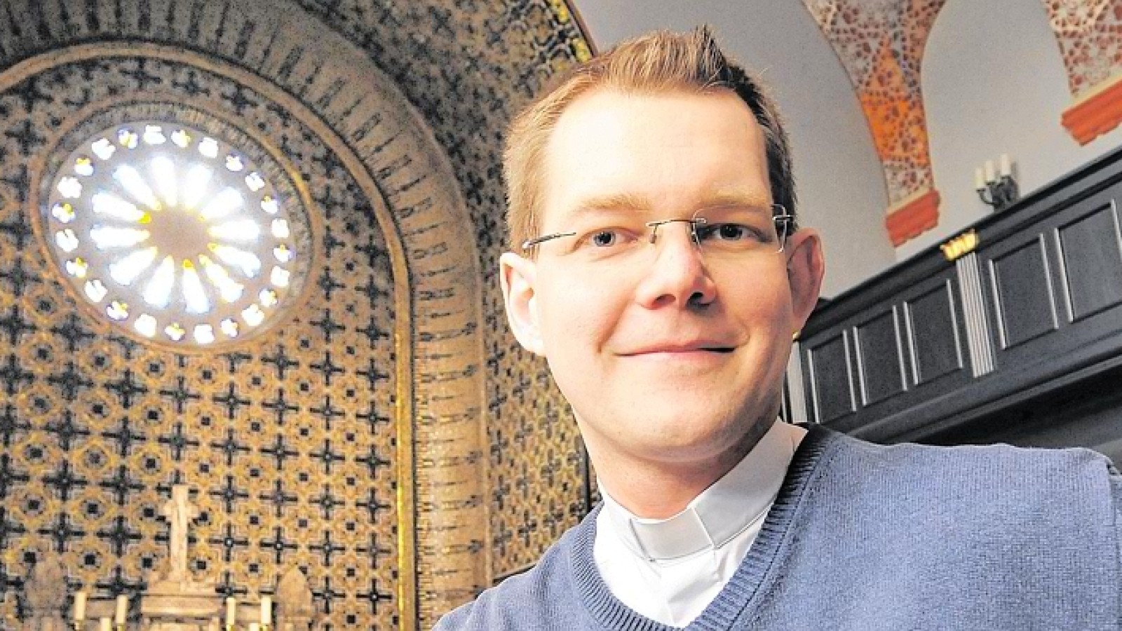 Ein Priester macht seinen Frieden