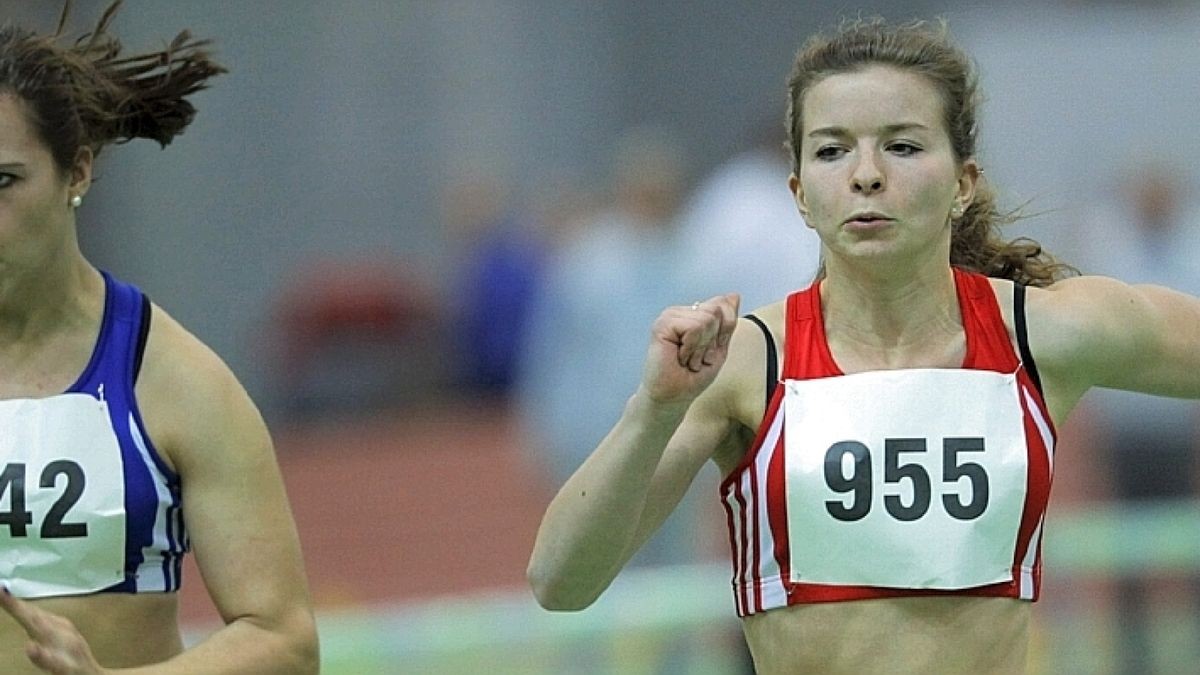 Nina Braun in 12,15 sec. über 100 Meter