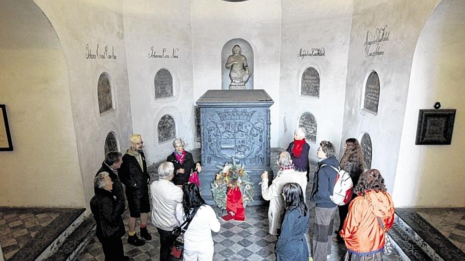 Besuch in der Gruft des Fürsten