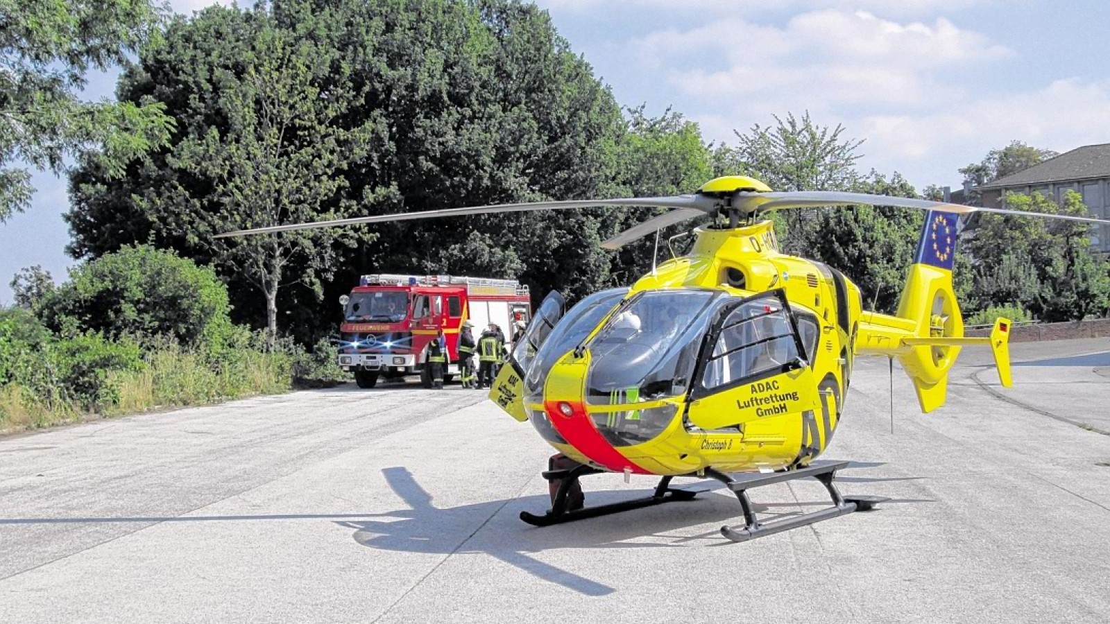 „Gelber Engel“ landete