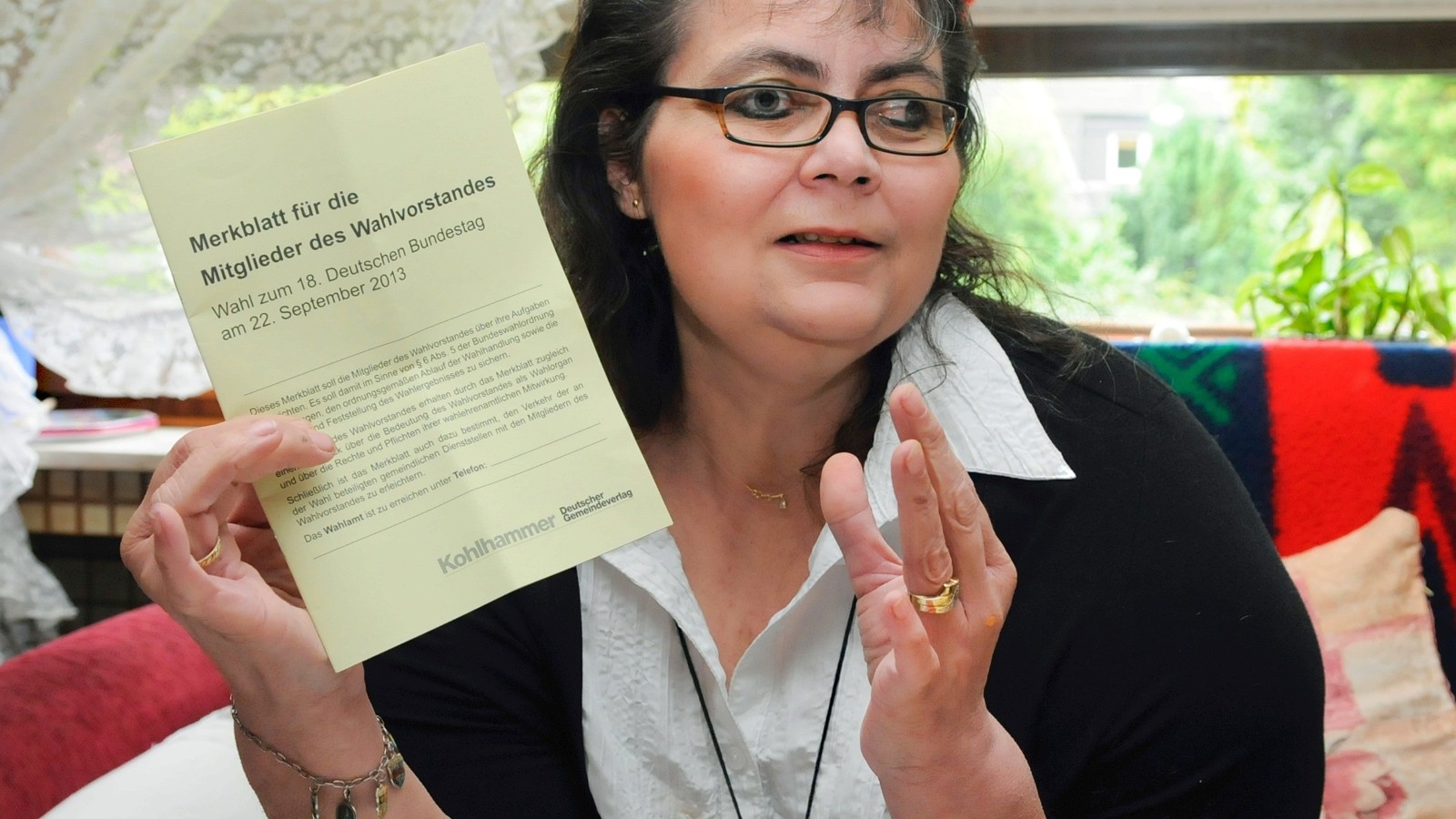 Beate Ehlers freut sich auf jeden Wahl-Tag