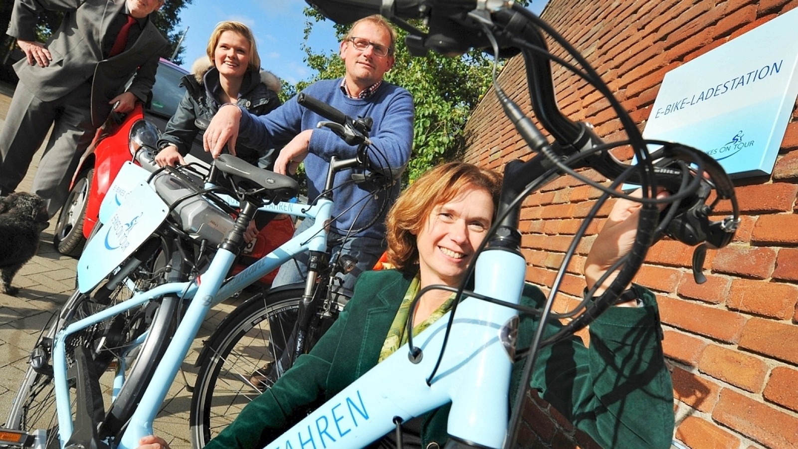 Frischer Saft für E-Bikes vom Bauernhof Dalhaus