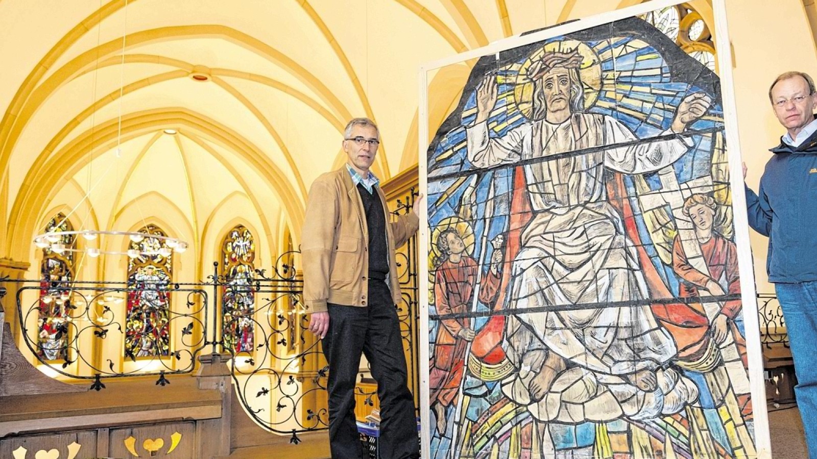 Kreuzkirche würdigt den Künstler Rudolf Fuchs