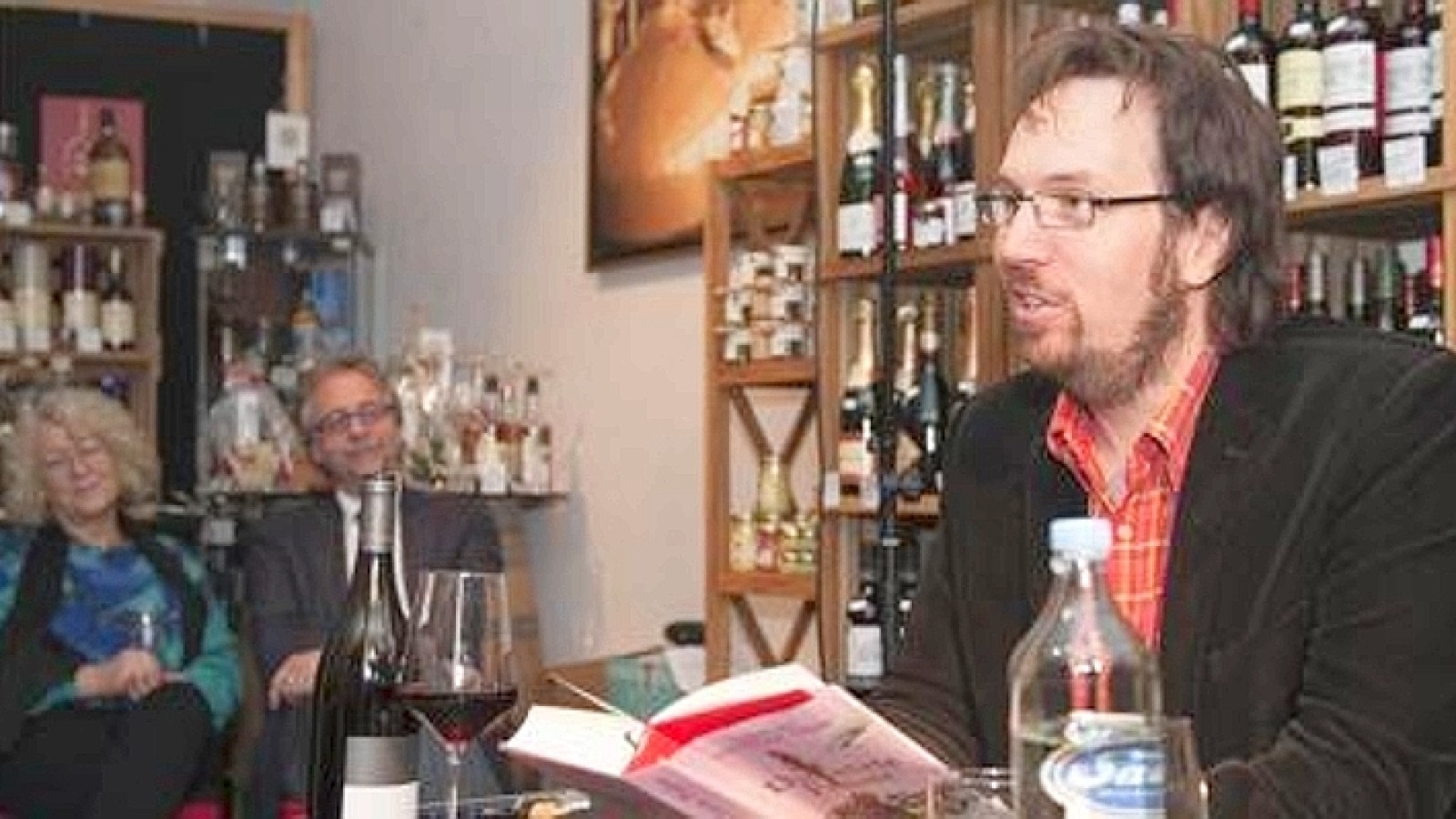 Carsten Sebastian Henn las aus „Die letzte Praline“