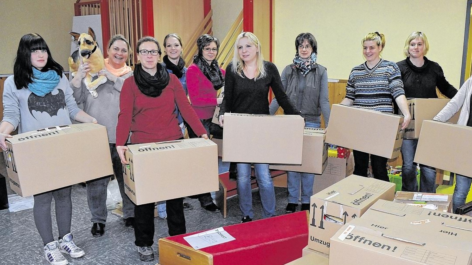 Mit Sack und Pack zurück in den Kindergarten