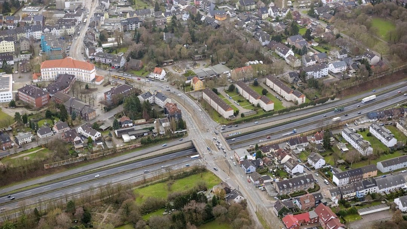 Mülheim von oben