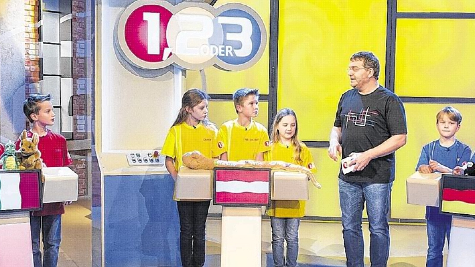 Viertklässler aus Essen raten bei „1, 2 oder 3“-Quiz mit