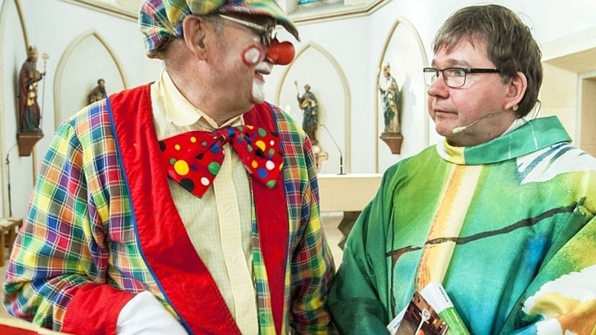 Wenn der Clown in den Gottesdienst kommt