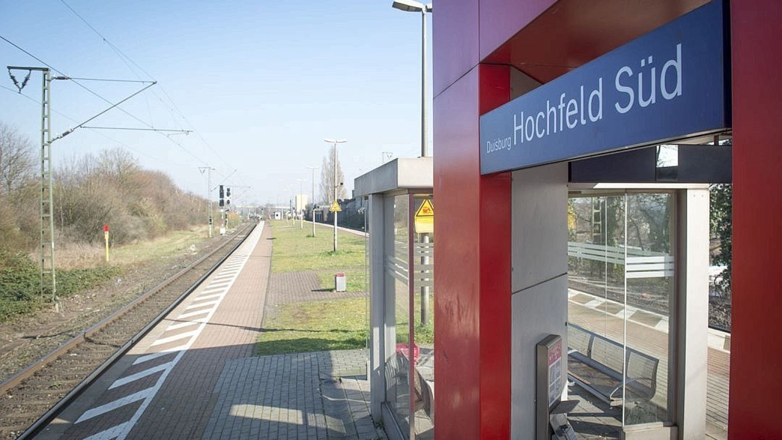 Der Bahnhof Hochfeld-Süd