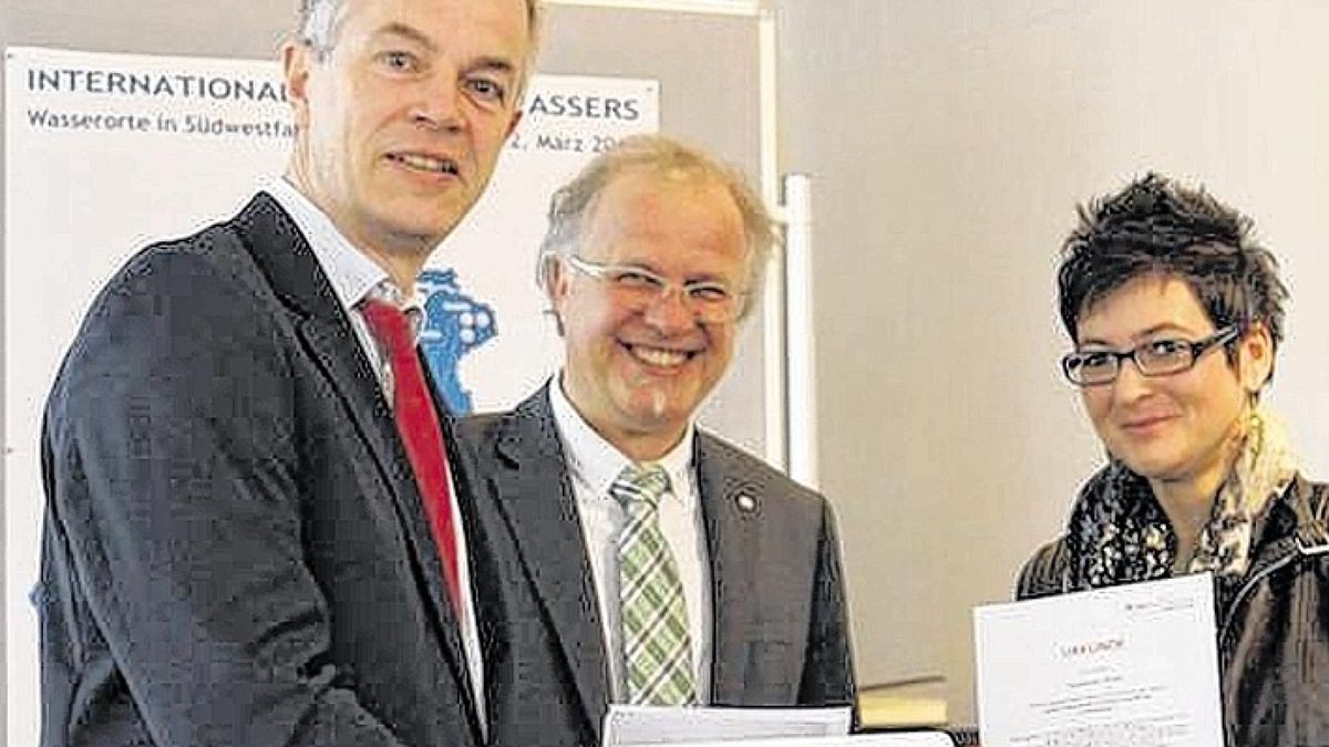 Kirchveischede als „Wasserort“ in Südwestfalen ausgezeichnet