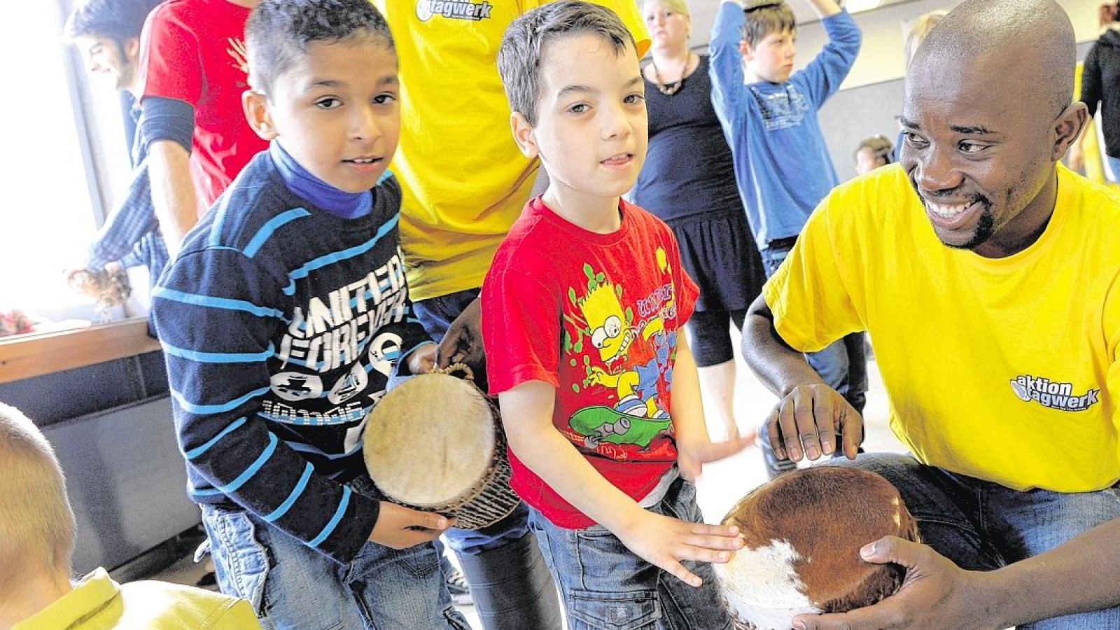 Robert-Brauner-Schüler lernen afrikanische Lebenswelt kennen