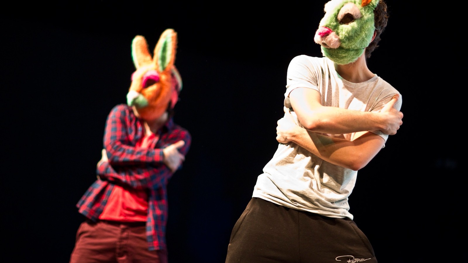 Wenn Sara und Ayhan im Theater einfach mal Hase heißen