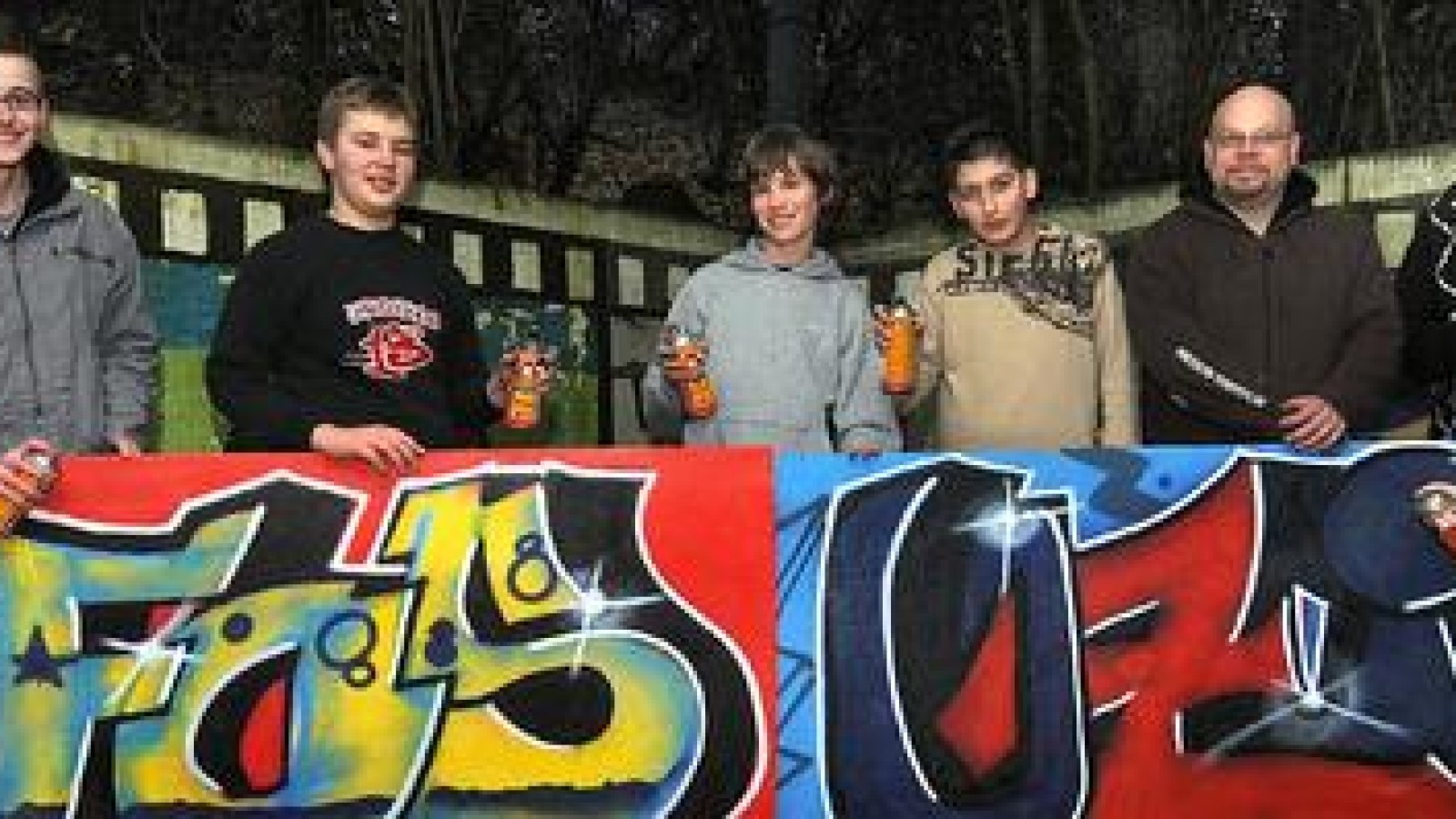 Sprayen mit viel Spaß und ganz legal